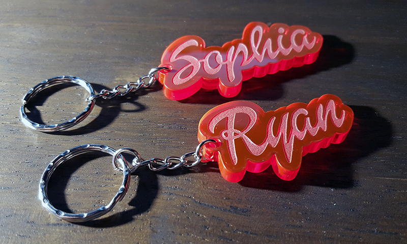 Personalised FROZEN KEYRING KEYCHAIN GIFT ANY NAME SCHOOL BAG TAG WORD ...