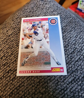 1992 Score Baseball Ryne Sandberg #200 Chicago Cubs HOF | eBay
