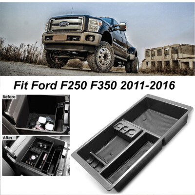 Center Console Organizer Tray For 2011-2016 Ford Super Duty F250 F350 ...