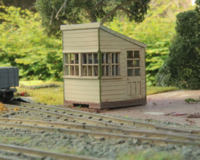 Ground Signal Box Hut with levers and glazing SDR - OO9/OO/HO | eBay