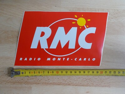 Sticker RMC Radio Riding Carlo (19,5 CM) | eBay Australia