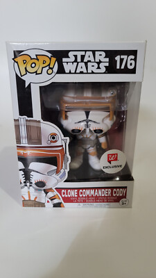 Star Wars Funko Pop Lot - Clone Commander Cody, Kit Fisto, (+ 2 more ...
