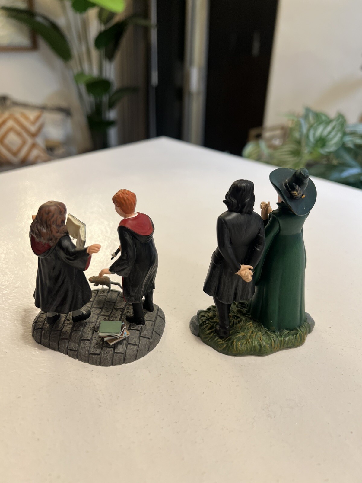 RETIRED Dept 56 Harry Potter Wingardium Leviosa! And Snape & McGonagall ...