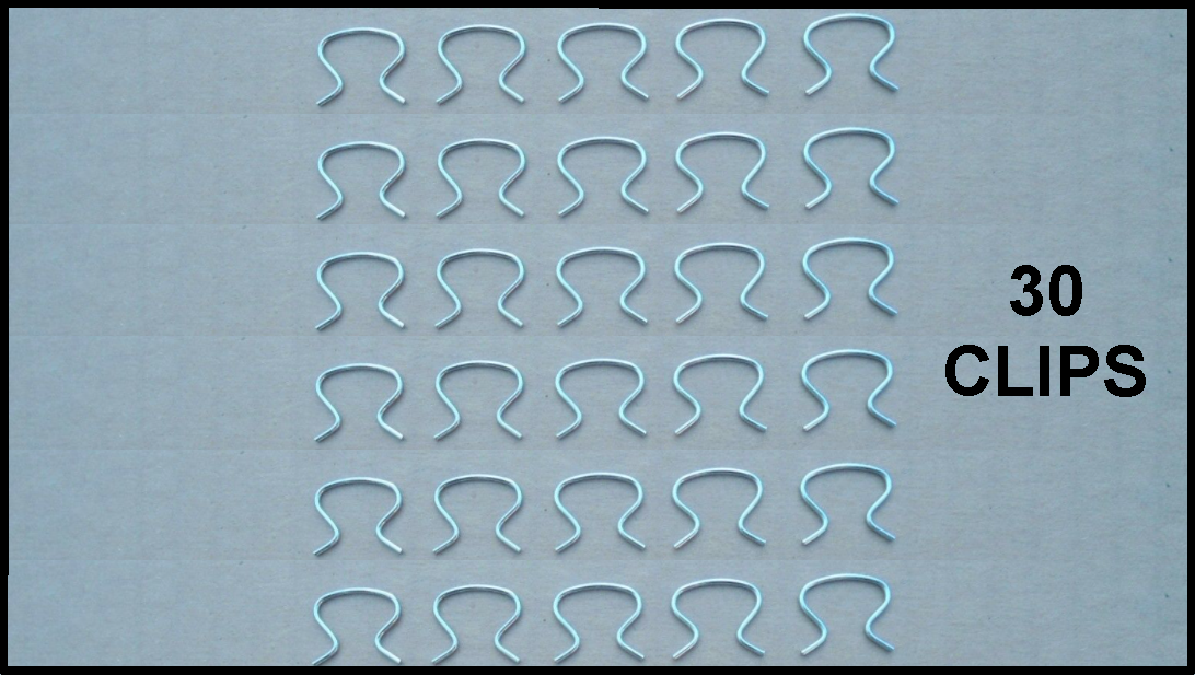 30 NOS DOOR/WINDOW CRANK HANDLE CLIPS! ALL CAMARO NOVA FIREBIRD BANDIT ...