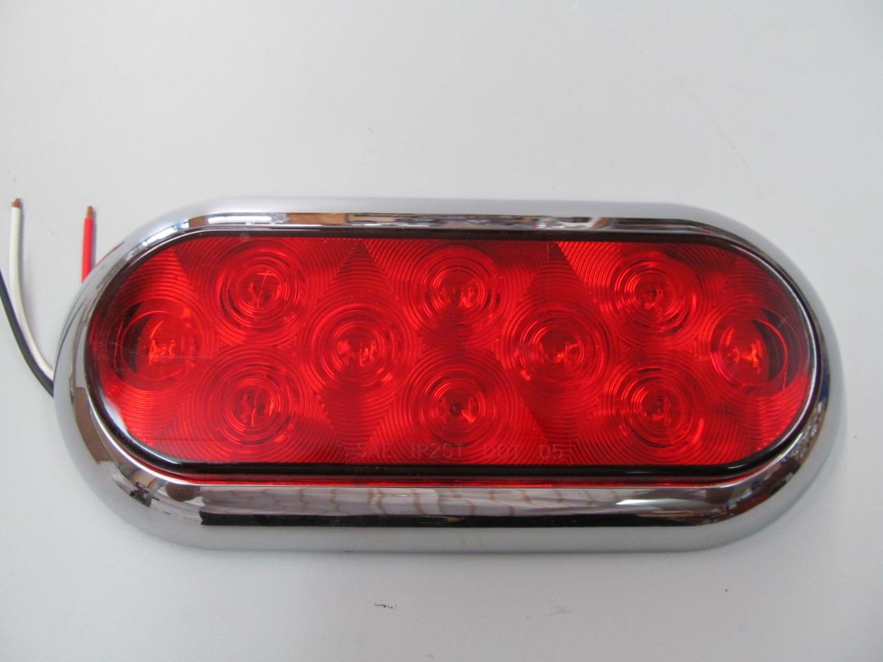 Golf Cart Truck Trailer Chrome LED Tail Lights TL2 | eBay