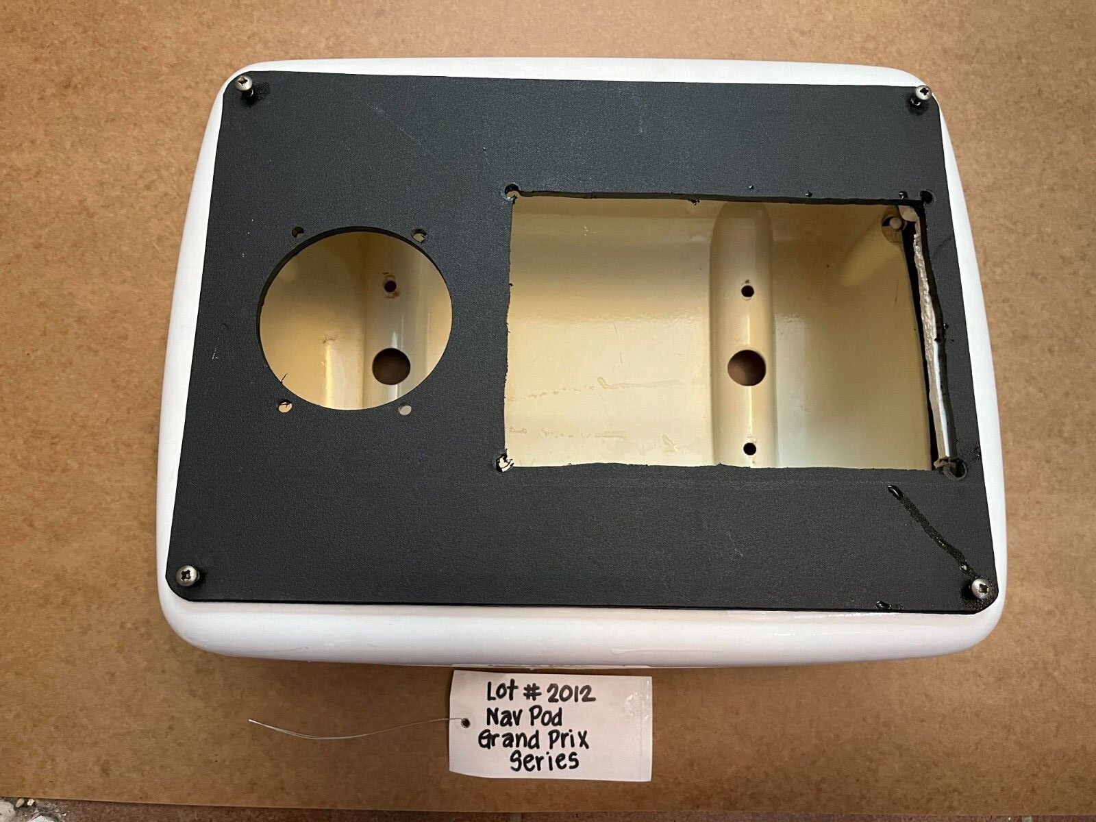 Used Navpod Grand Prix Series Marine Electronics Mounting Box (Lot#2012 ...