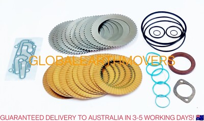 JCB BACKHOE - CLUTCH REVERSER REBUILD KIT - PLATES & SEALS (445/12307 ...