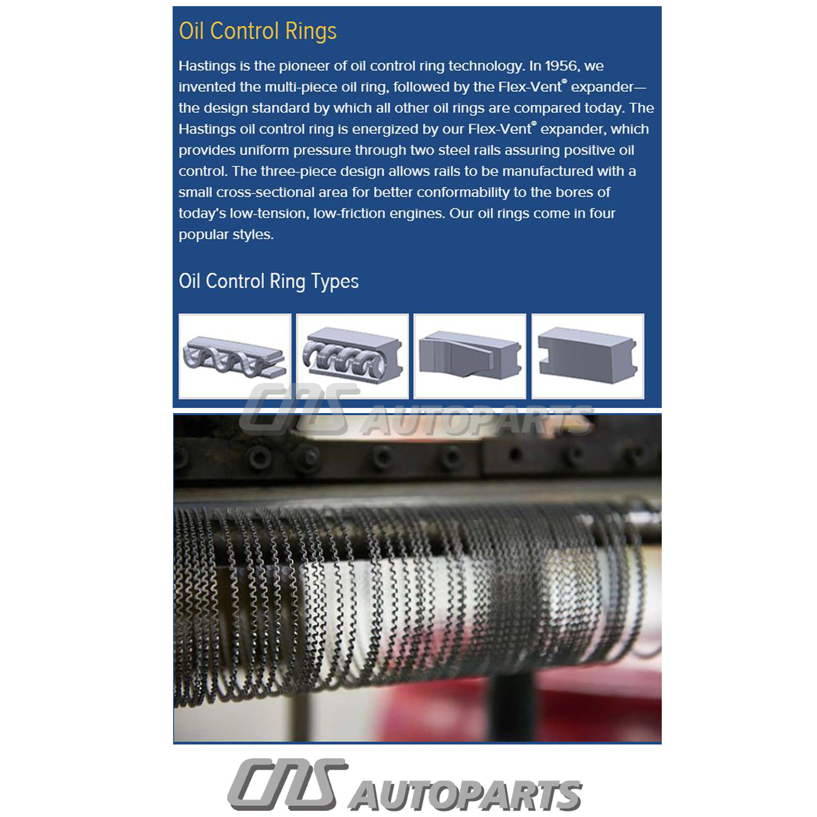 Oversized.020 Hasting Piston Rings For Honda CIVIC B16A2 B17A1 B18A1 B18B1 B18C | eBay