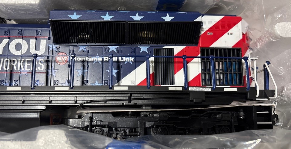 Lionel, O Scale, #4404 Montana Rail Link (MRL) Legacy SD70ACE Essential ...