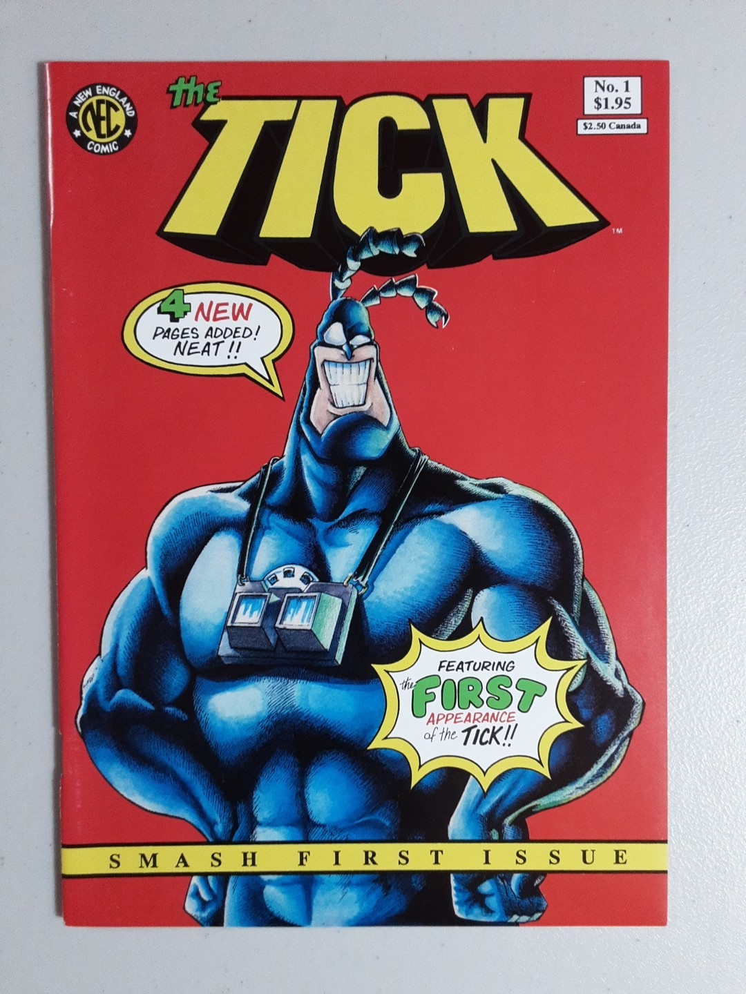 The Tick #1 (New England Comics March 1989) for sale online | eBay
