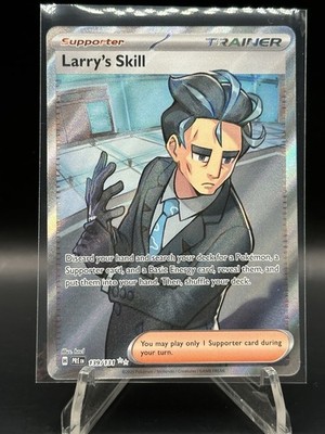 Pokémon TCG Larry's Skill Prismatic Evolutions Card 139/131 Mint ...
