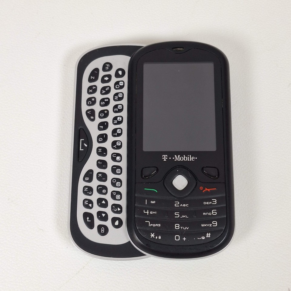 Alcatel SPARQ Black/Silver Slide QWERTY Keyboard Phone (T-Mobile) | eBay