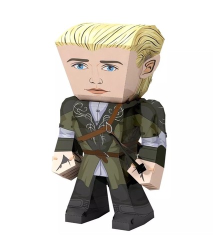 Fascinations Metal Earth Legends Lord of the Rings Legolas 3D Metal ...