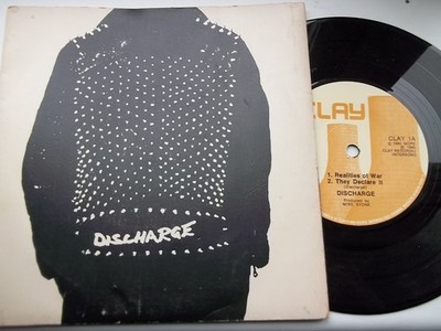 PUNK ROCK DISCHARGE 4 TRACK EP ORIGINAL 1980 VINYL NEAR EX SLEEVE EX ...