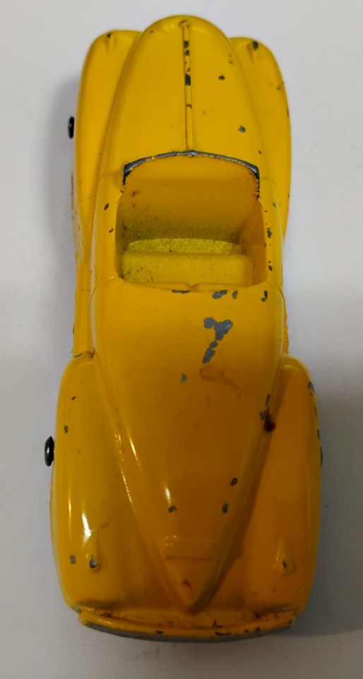 Vintage Tootsie Toys Yellow ADE Classic Car Made In USA | eBay