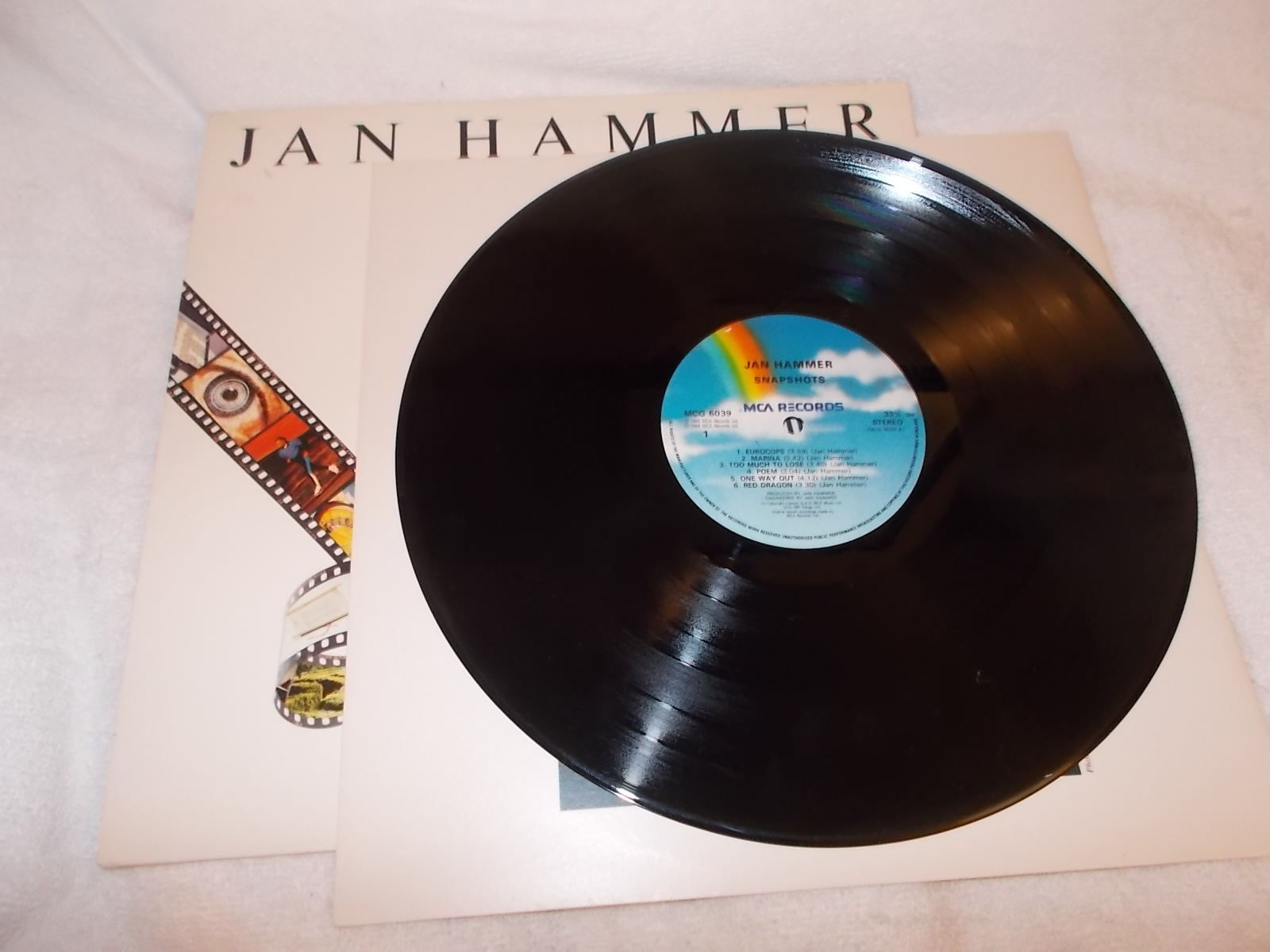 LP 12 inch Record Album - Jan Hammer Snapshots | eBay