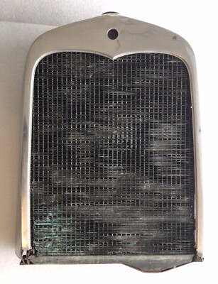 1930 1931 Model A Ford Radiator Shell Grille & Radiator Original Panel ...