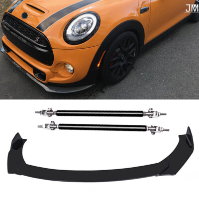For Mini Cooper F56 R56 Front Bumper Lip Spoiler Splitter Body Kit ...