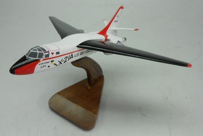 X-21-A Northrop Experimental Airplane Desk Wood Model Free Shipping ...
