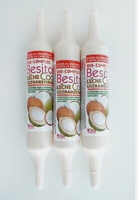 3- Pack ampoules/ampolla Bio Complex Leche De Coco -Coconut Milk ...
