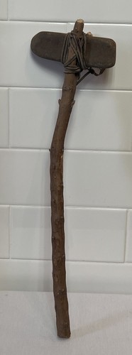 Antique Vintage Native American Stone Tomahawk | eBay