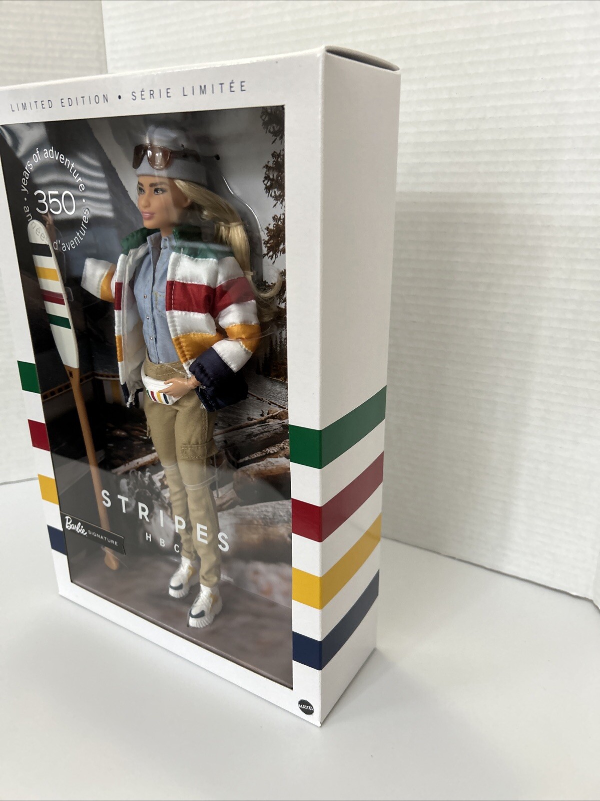 Hudson's Bay HBC Stripes 350th Anniversary Barbie Doll for sale online ...