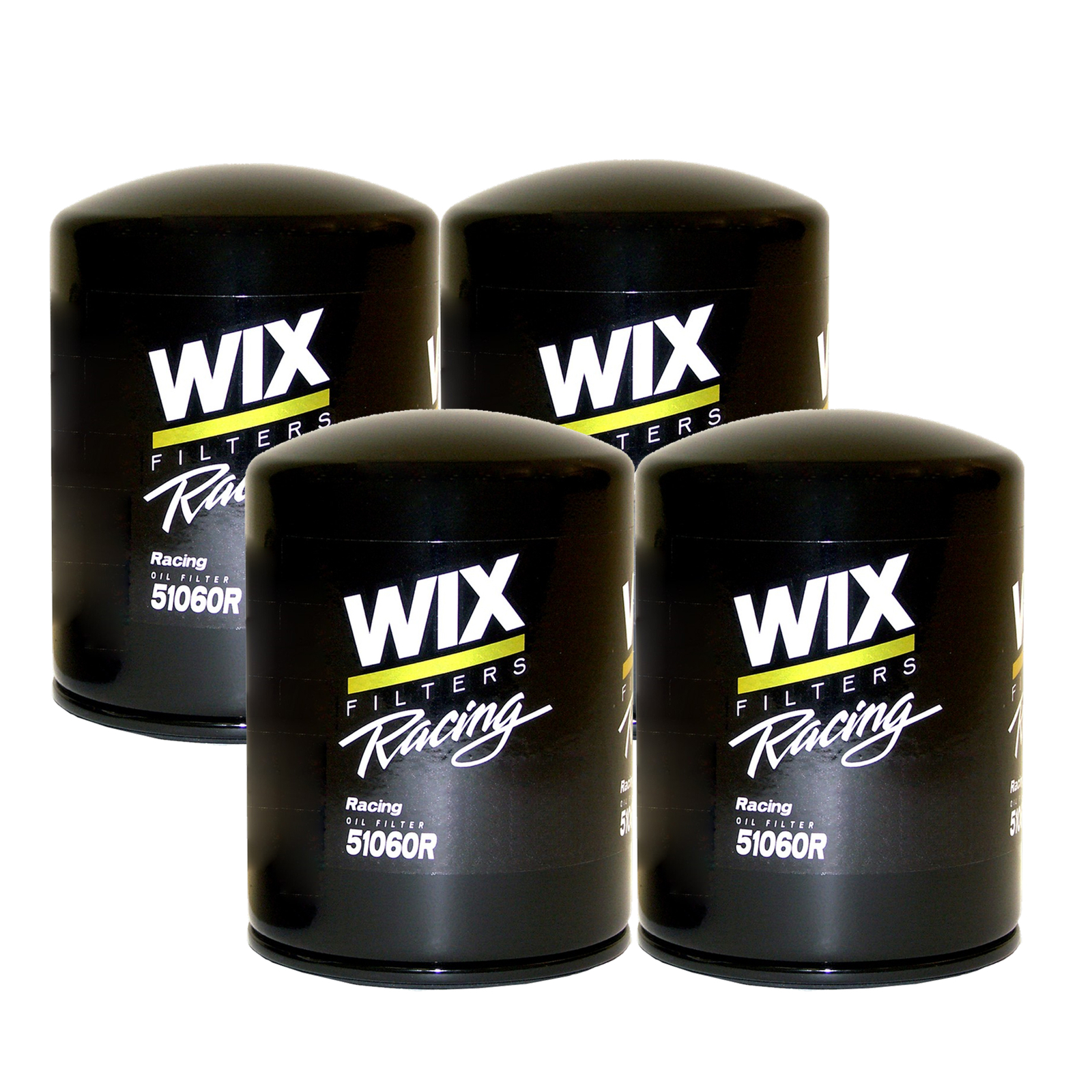 Wix Racing Set 4 Engine Oil Filters Spin-On For AM General Hummer Cady ...