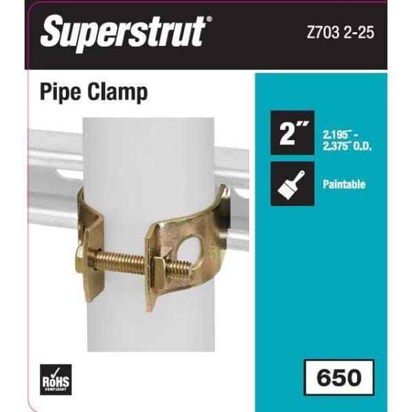2" Universal Pipe Clamp For EMT IMC & GRC Pipe | eBay