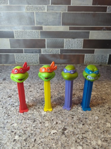 TMNT TEENAGE MUTANT NINJA TURTLES pez dispenser lot of 4 | eBay