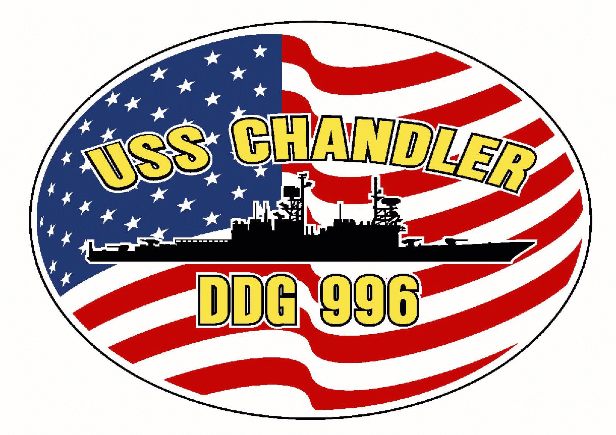 USS CHANDLER DDG 996 Oval Decal / Sticker Military USN U S Navy S07 | eBay