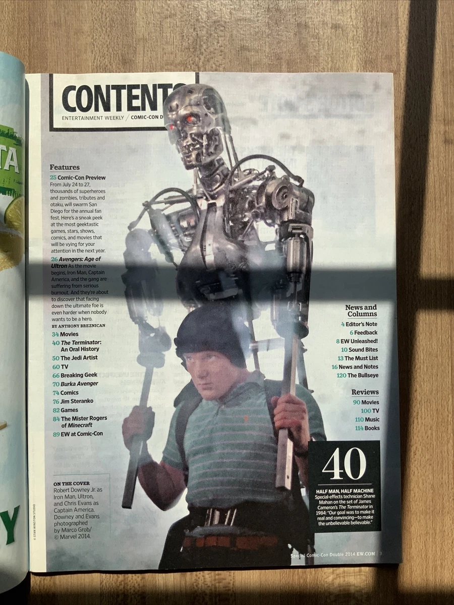 Ultron Entertainment Weekly Cover