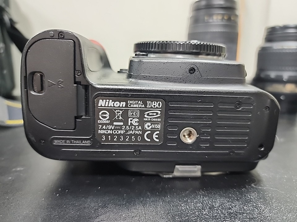 Nikon Model D80 Digital SLR Camera 10.2MP With Lens And Accessories | eBay