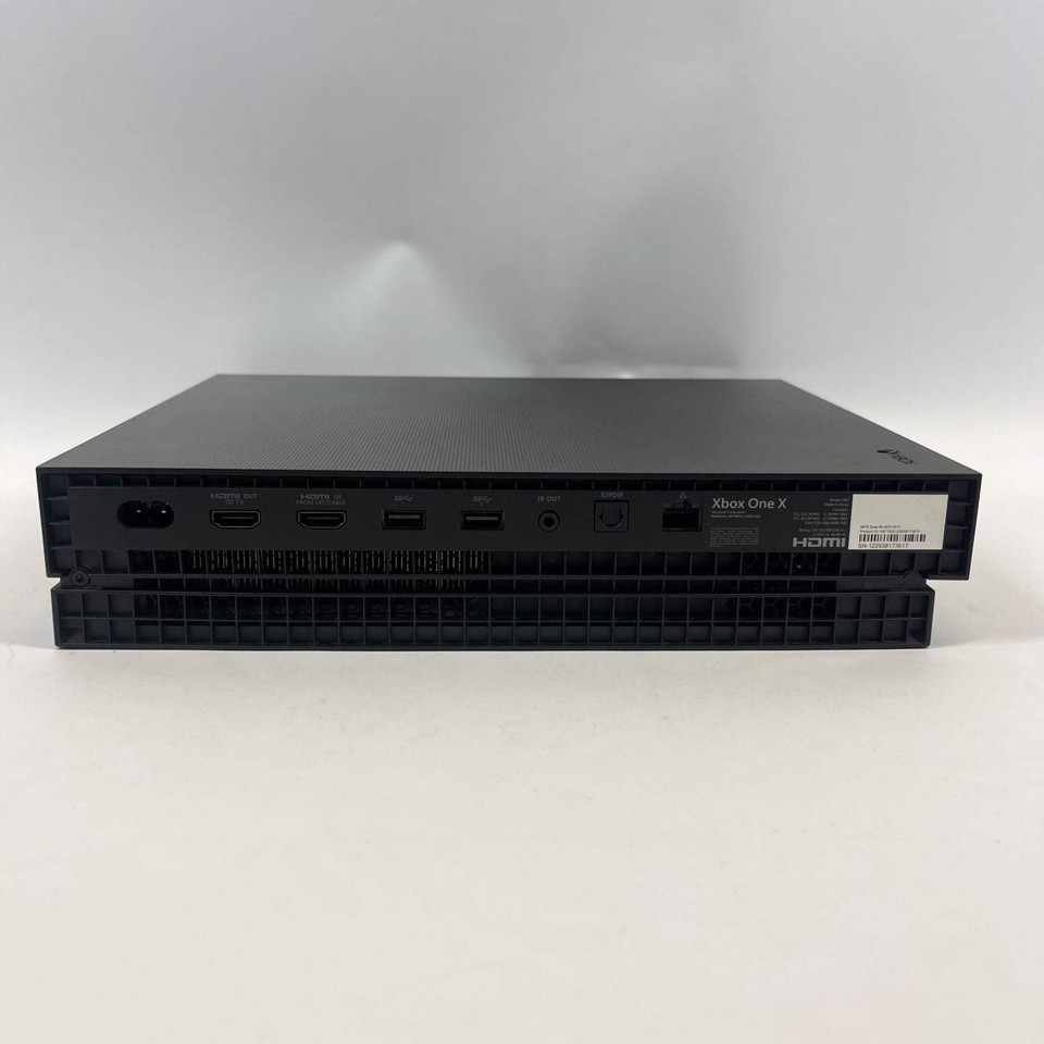 Microsoft Xbox One X Project Scorpio Limited 1TB Console Gaming Black ...