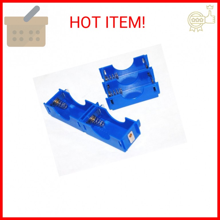 Package of 4 D-Cell Battery Holders for Parallel or Series Connections ...