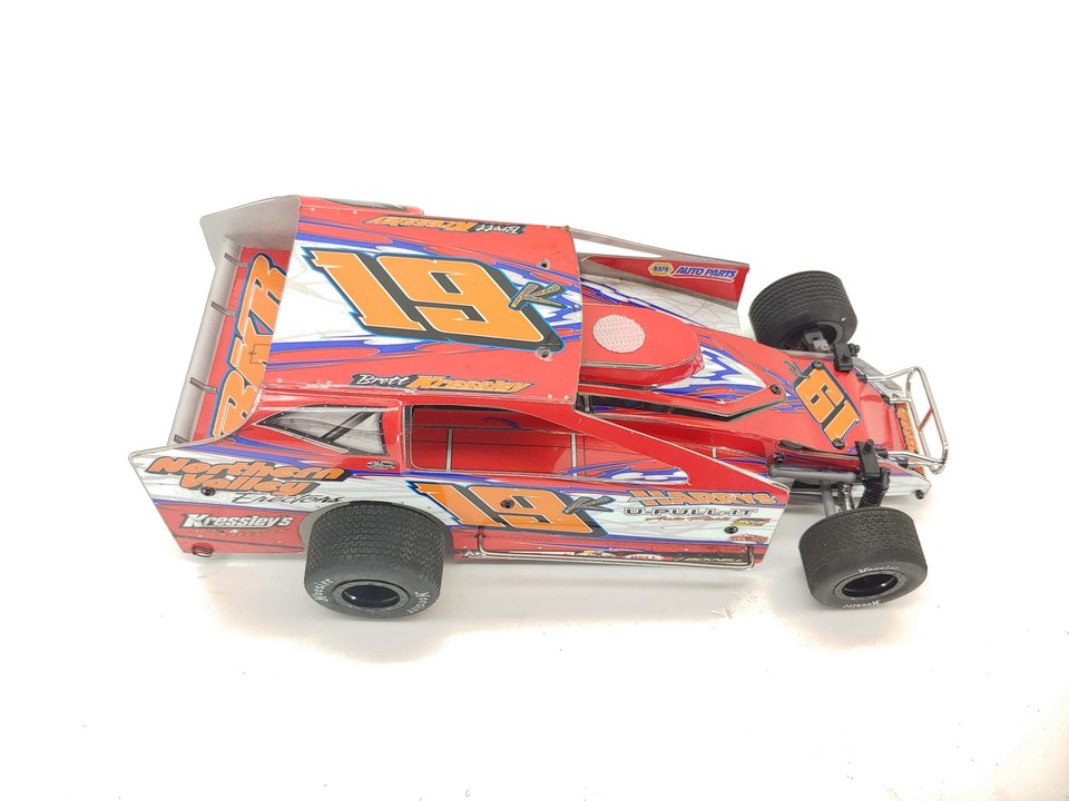 1RC Racing Modified 1/18 Brushless ARTR 2WD Oval Racer w/ Custom Wrap ...