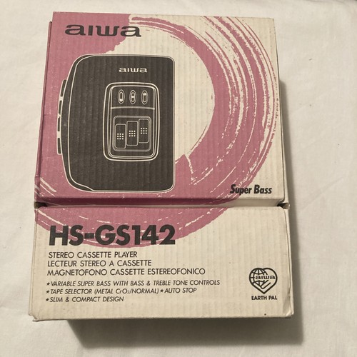 Aiwa HS-GS142 Personal Cassette Player - Boxed No Headphones - 1996 | eBay