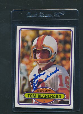 1980 Topps #109 Tom Blanchard Giants Signed Auto *A8317 | eBay