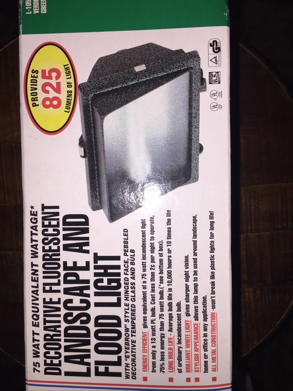Designers Edge Fluoresent 75 W Landscape Flood Light ** NO BULB** -C | eBay