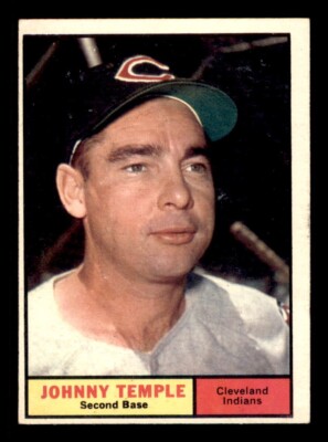 1961 Topps Baseball #155 Johnny Temple EX *e3 | eBay