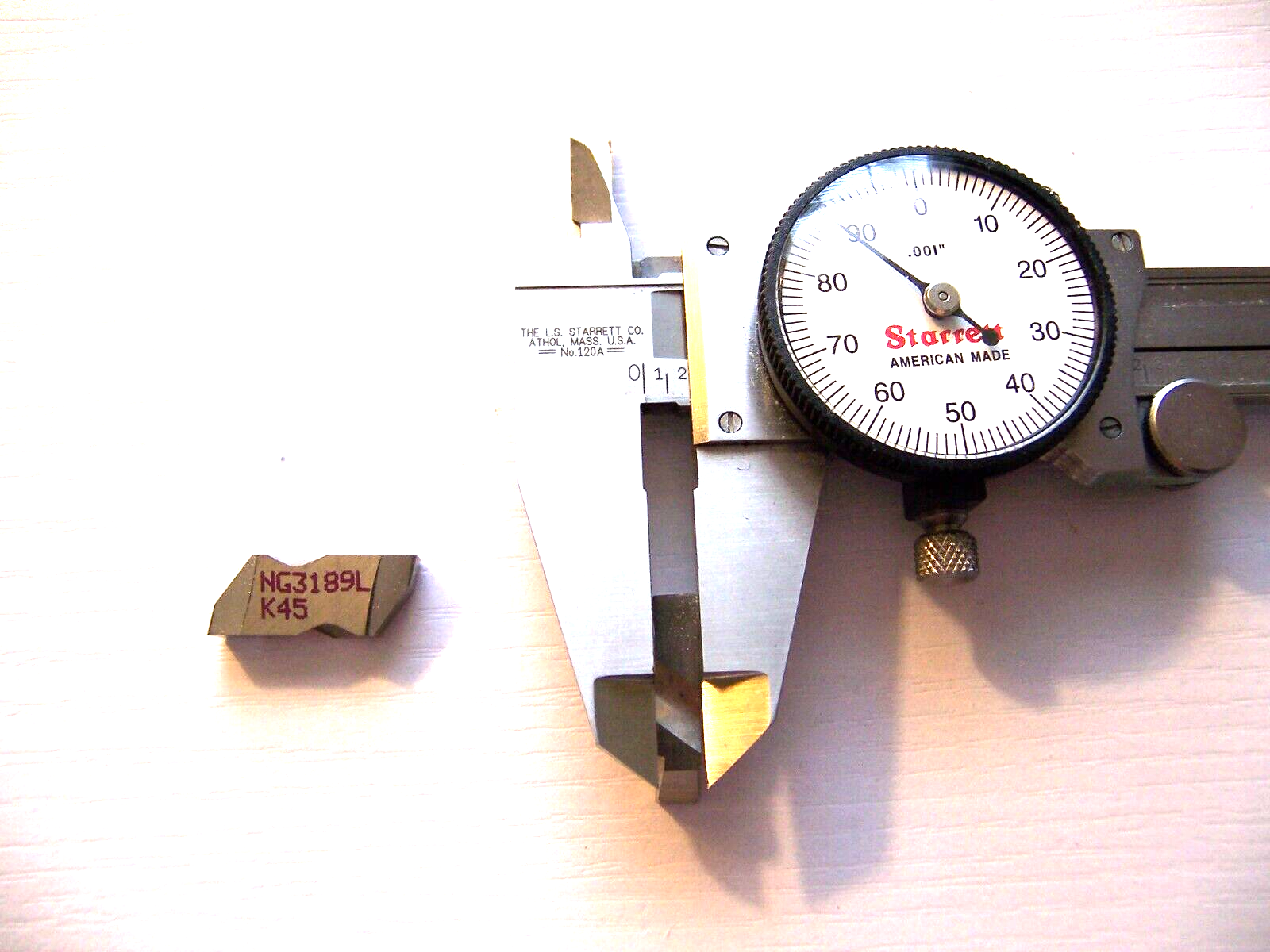 New 10 Pcs - NG3189L K45 Top Notch Grooving Inserts Kennametal | eBay