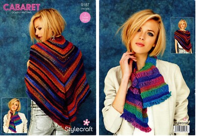 Women's Accessories Crochet Pattern Stylecraft Cabaret DK no.9187 | eBay UK