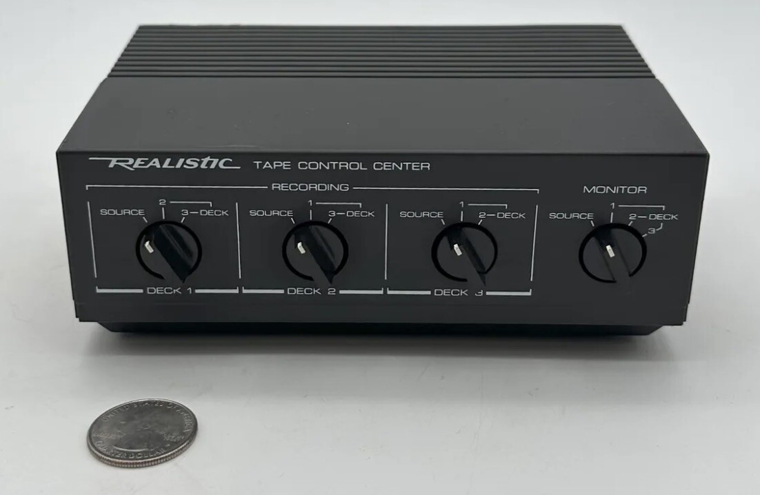 Realistic 42-2115 Stereo Tape Control Center E16 for sale online | eBay