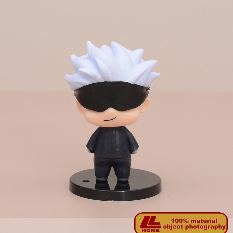 Anime ZS Gojo Yuji Nobara Megumi Inumaki 8pcs Figure Toy Gift Cute Cake ...