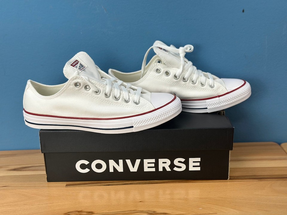 Converse All Star Chuck Taylor Men's Shoes - Low Top White M7652C | eBay