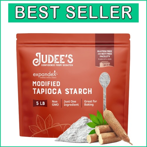 Judee's 5 lb Expandex Tapioca Starch - Dairy-Free, Ideal for Tortillas ...