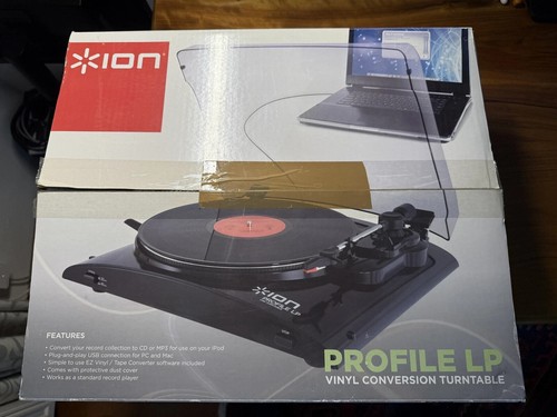 ION PROFILE LP - VINYL KONVERTER IN MP3 CONVERSION TURNTABLE | eBay.de