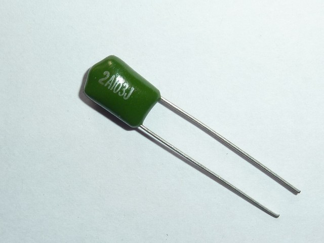 100PCS 100V 0.01uF 10nF 10000pF 2A103J ±5% Mylar Film Capacitors Radial ...
