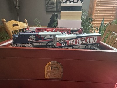 New England Patriots Commemorative Train Set Super Bowl XLIX 49 Limited ...