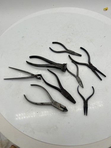 Engineers pliers, cutters large job lot - Clockmakers tools | eBay UK