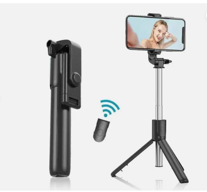 Extendable Selfie Stick Monopod Tripod for Cell Phone W/Bluetooth ...